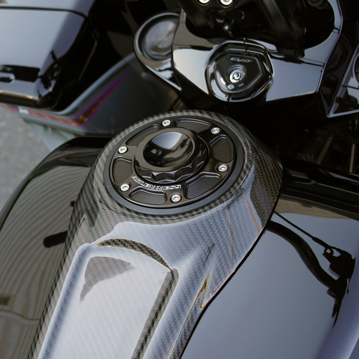 12-Point Gas Caps for 2024-up Touring, Black – ArlenNess