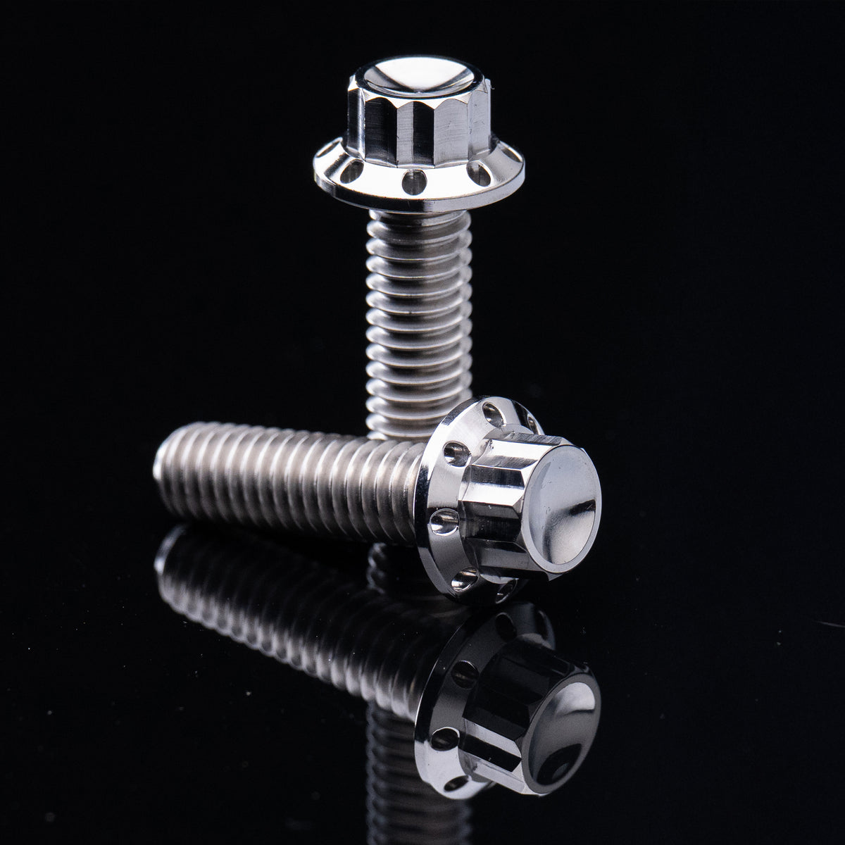 Titanium 12-Point Transmission Side Cover Bolt Kit, Polished – ArlenNess