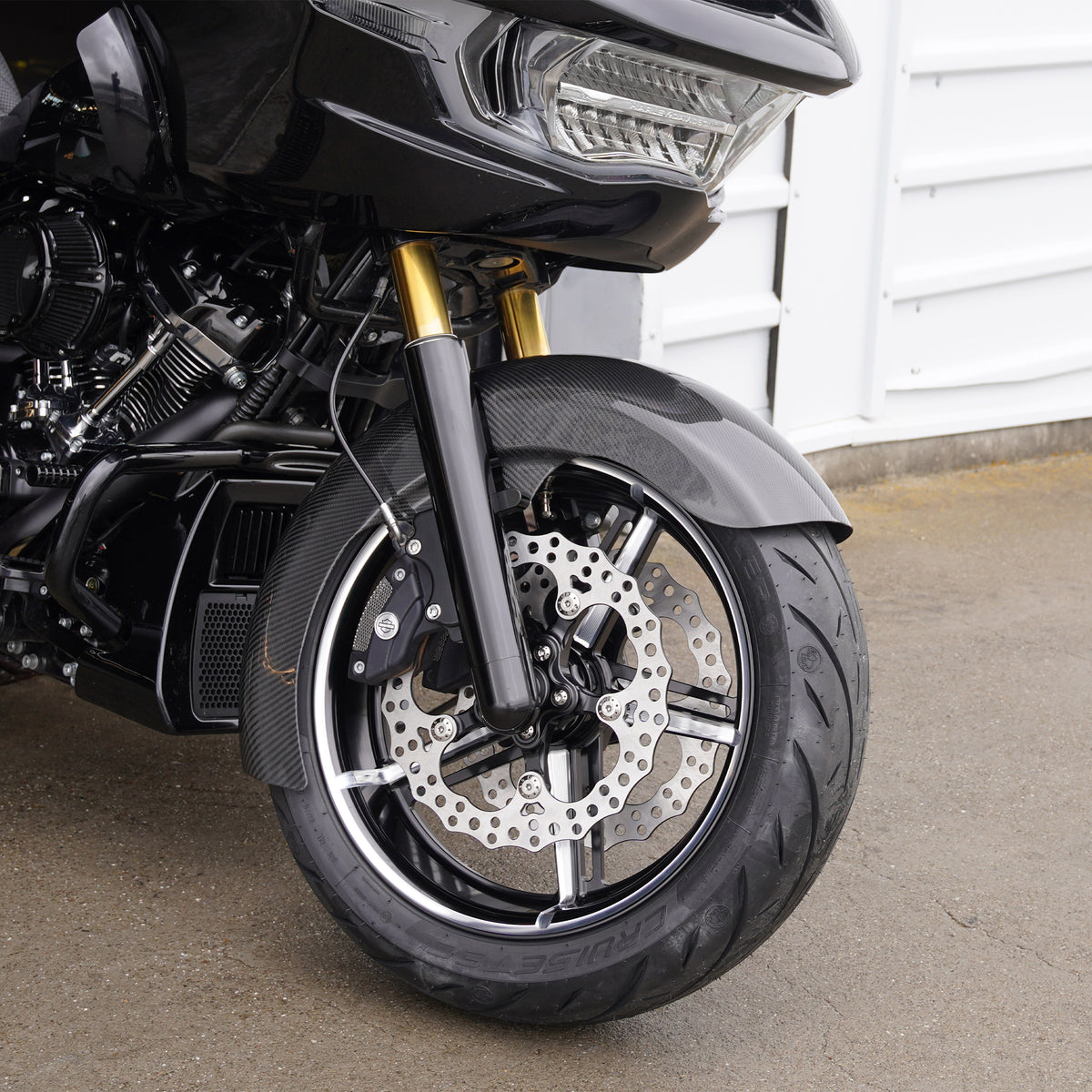 Carbon Fiber Rapper Front Fenders, Fat 18" – ArlenNess