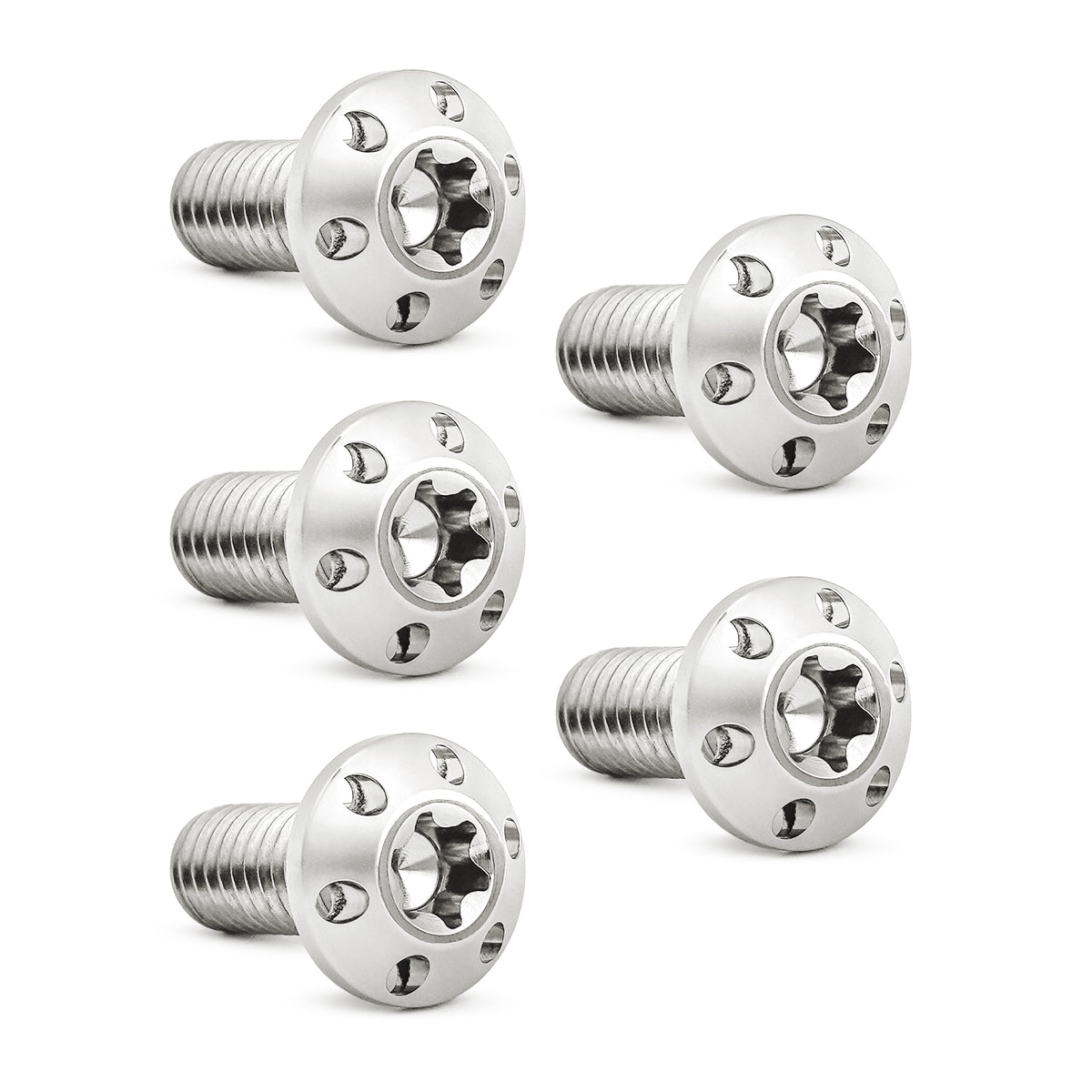 Titanium Rotor Bolts Kits, Polished – ArlenNess