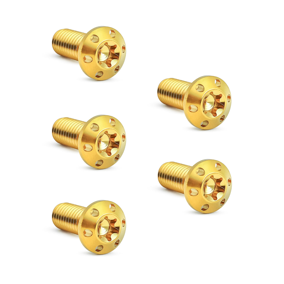 Titanium Rotor Bolts Kits, Gold – ArlenNess