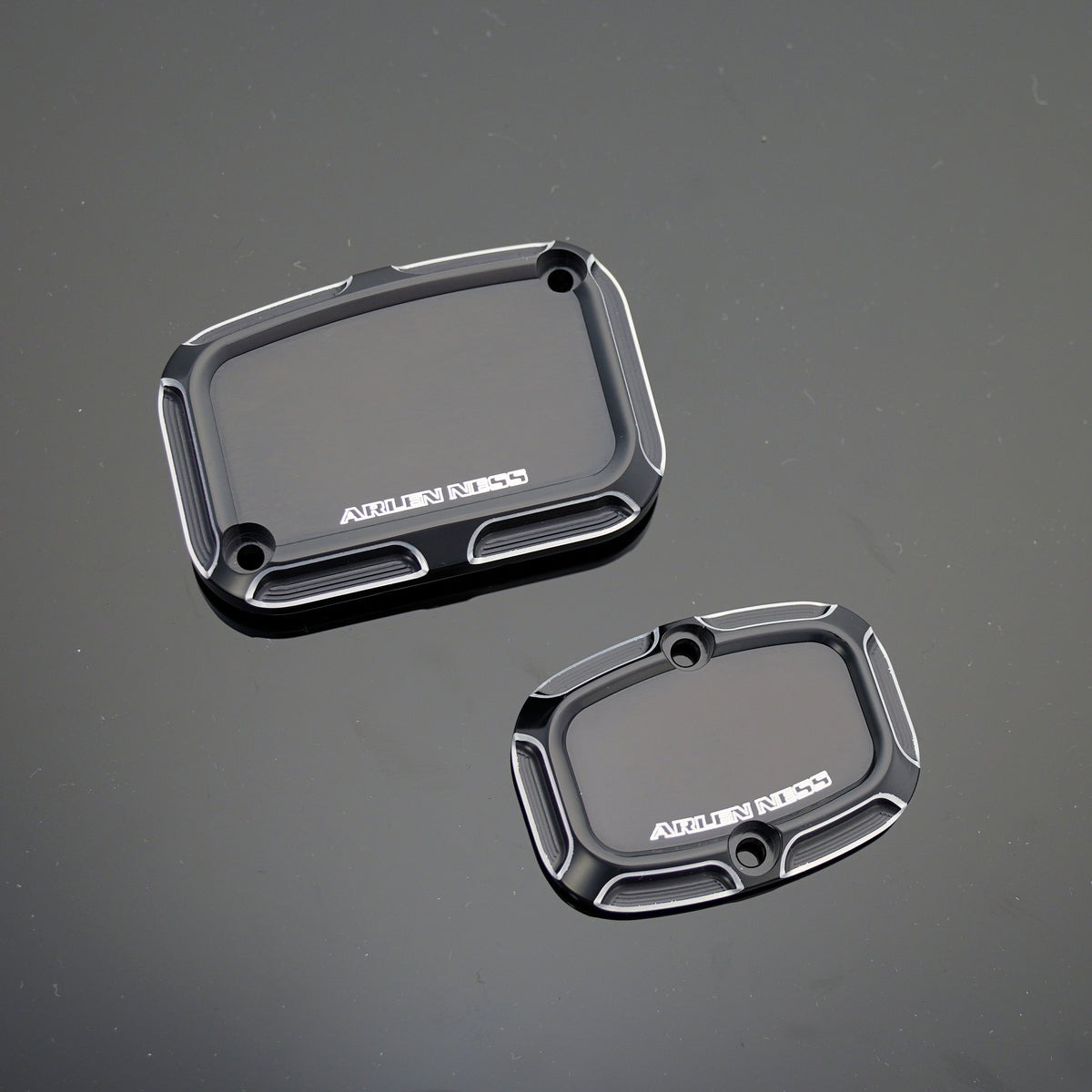 Beveled Master Cylinder Cover Set, Black – ArlenNess