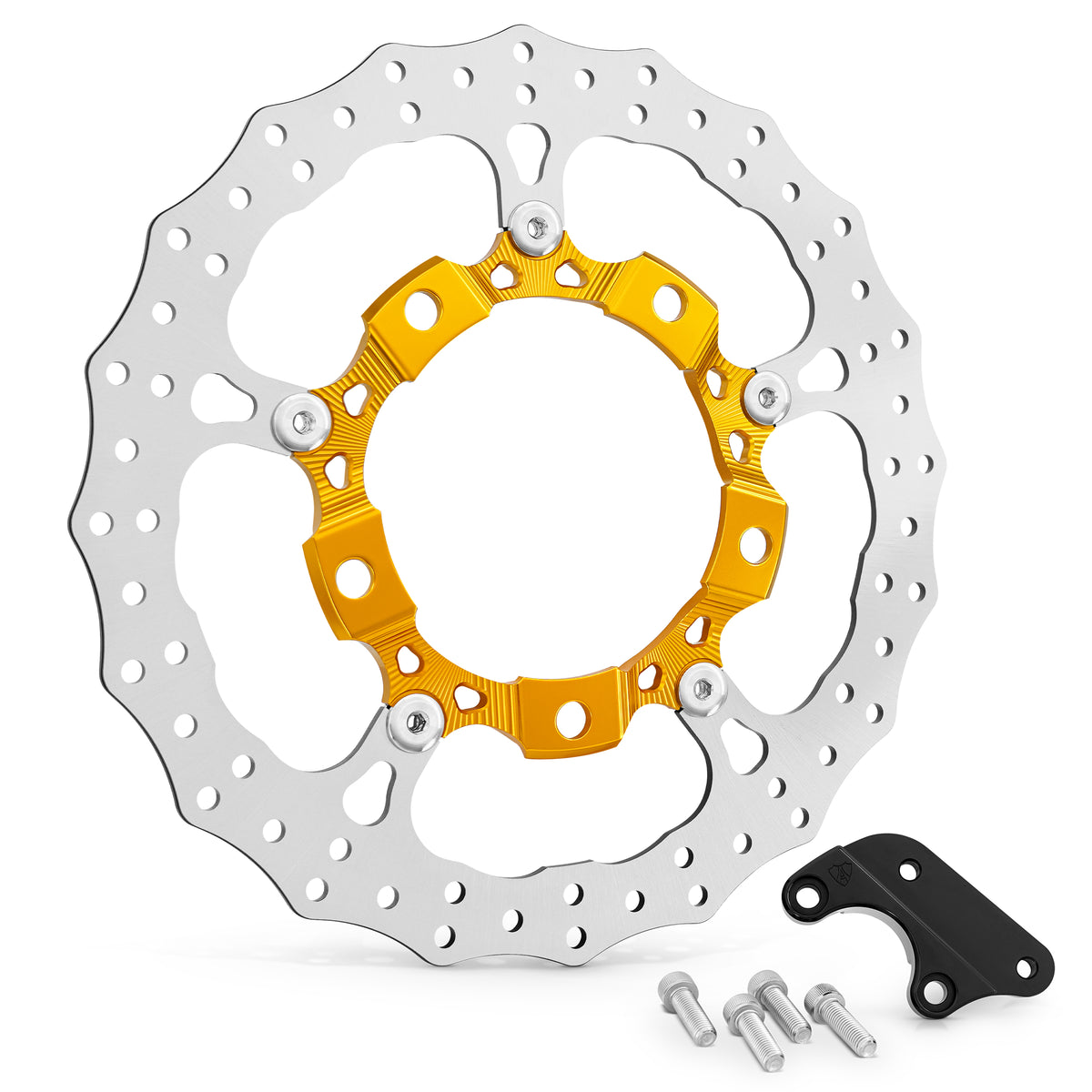 14" Billet Big Brake Rotors, Gold – ArlenNess