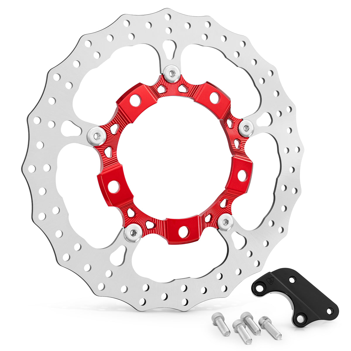 14" Billet Big Brake Rotors, Red – ArlenNess