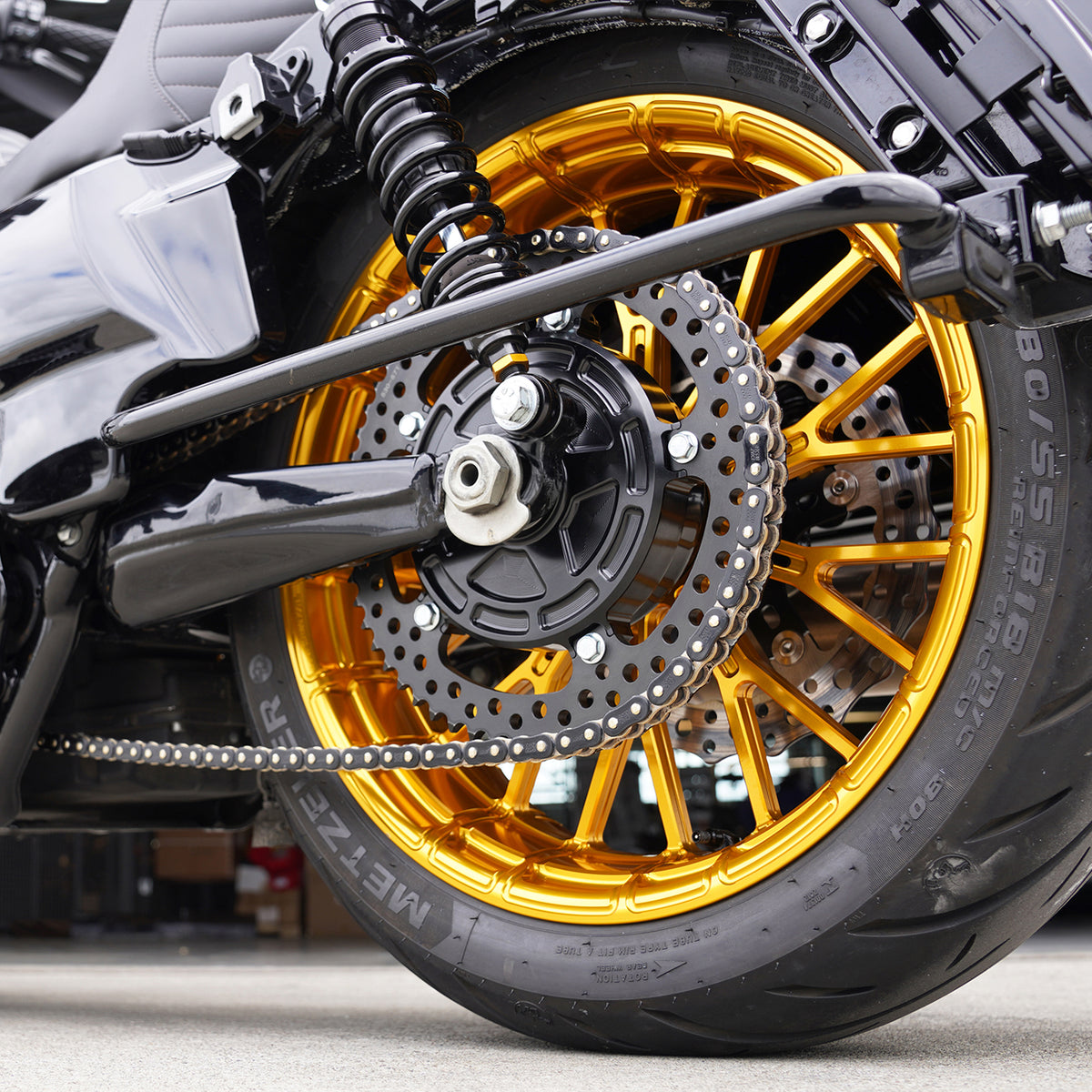 Jagged Cush Drive Chain Conversion Kit, All Black – ArlenNess