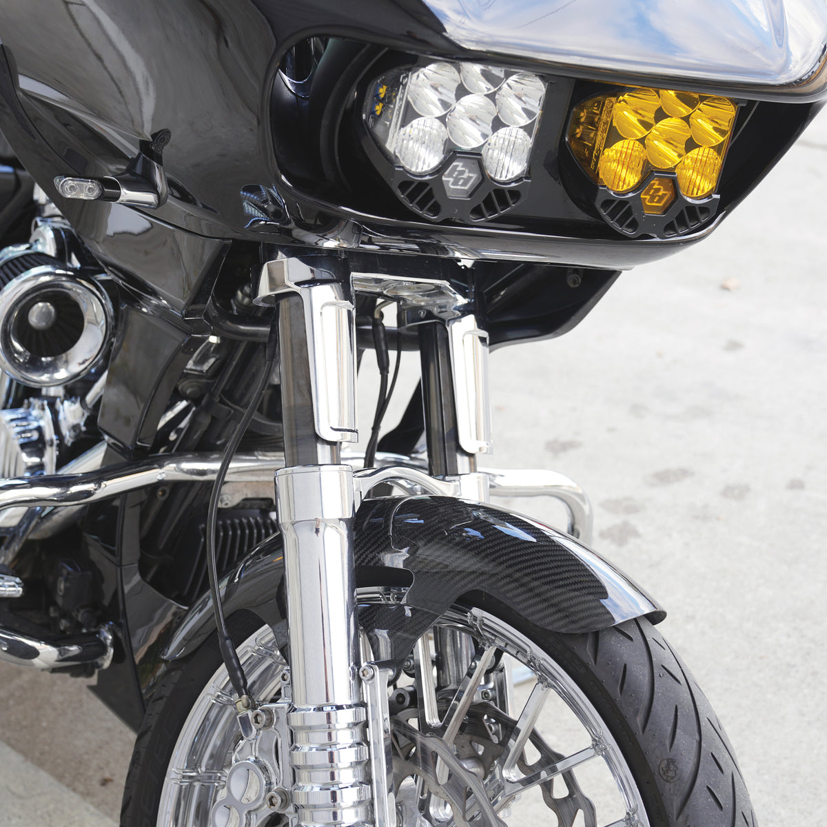 Carbon Fiber Cafe Front Fender, 19" – ArlenNess