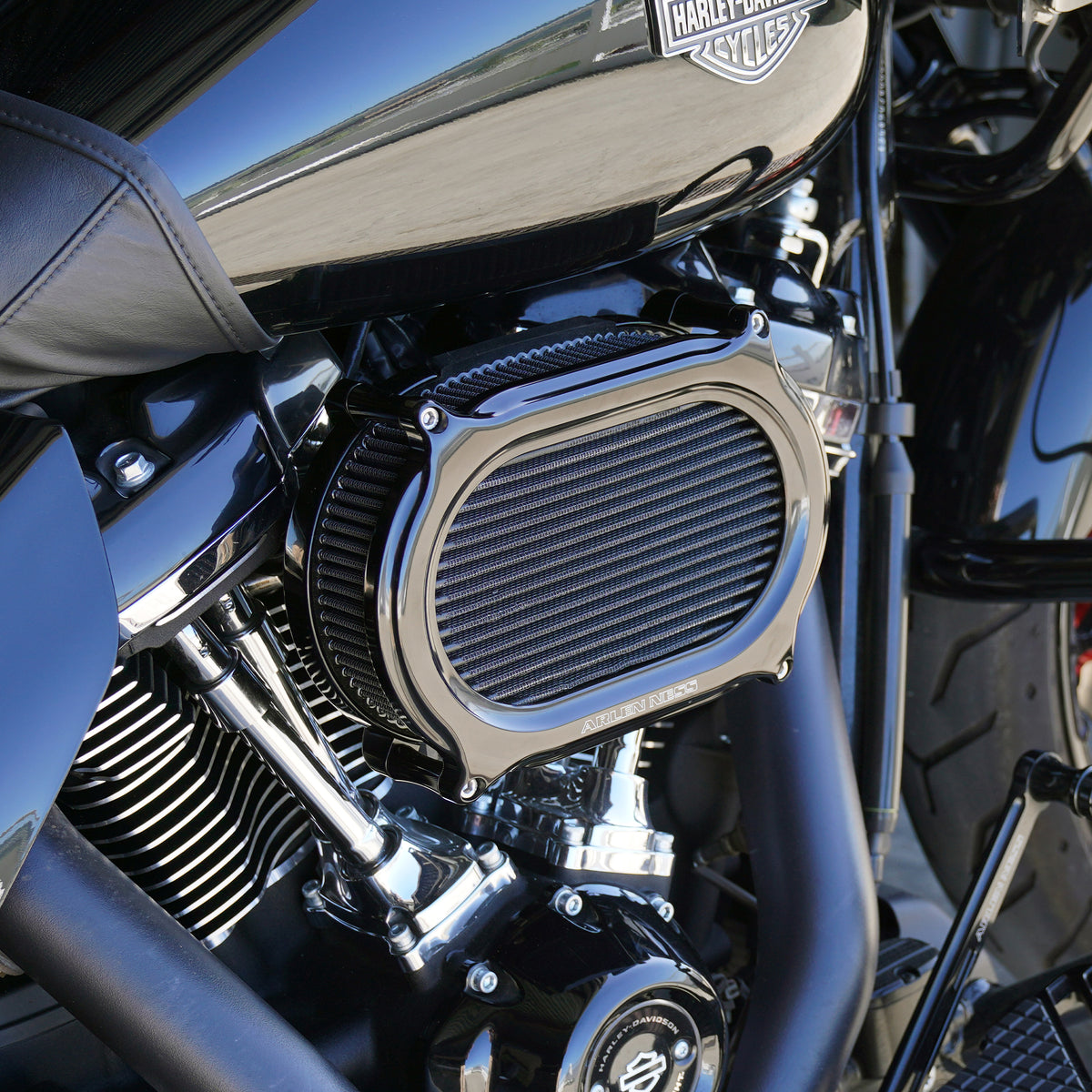 Stage 2 Oval Upgrade Air Filter, Black – ArlenNess