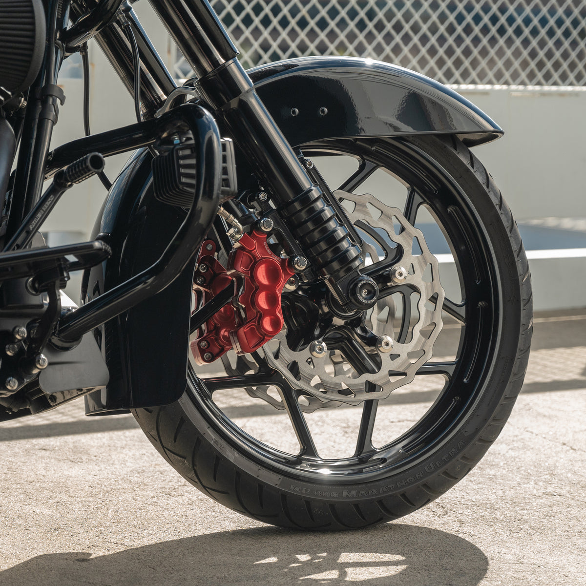 6-Piston Differential Bore Brake Calipers, 11.8" Red – ArlenNess