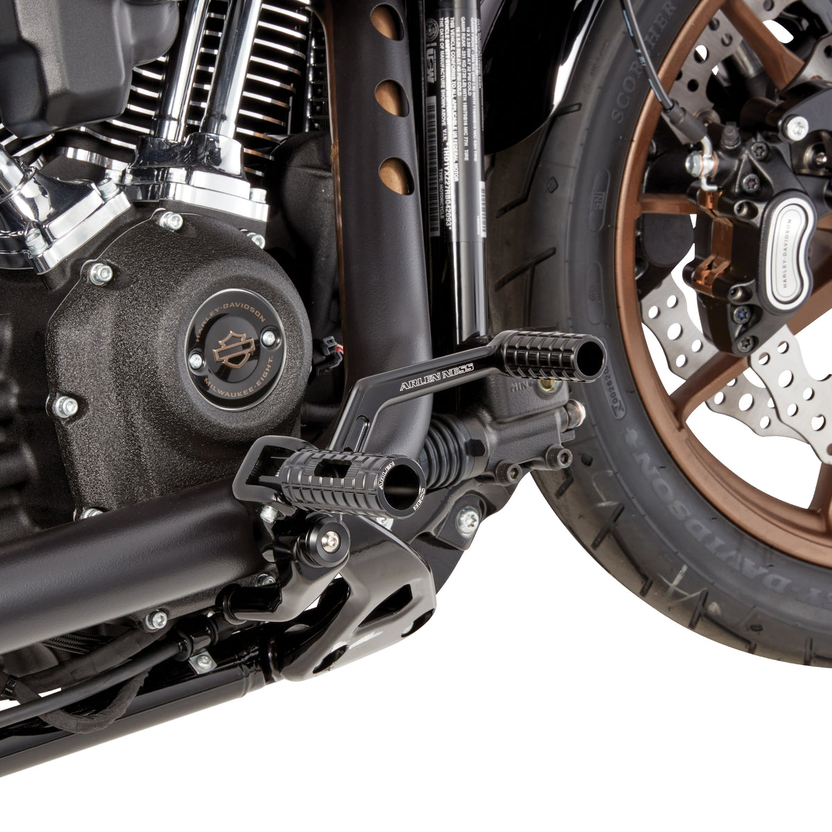 Speedliner Brake Arm for Softail, Black – ArlenNess