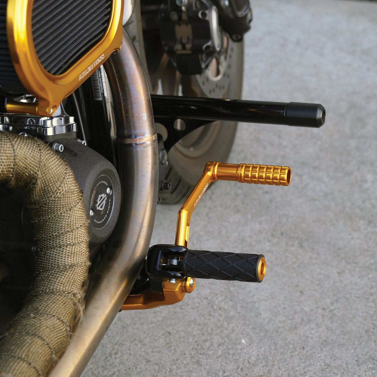 Speedliner Brake Arm for Softail, Gold – ArlenNess