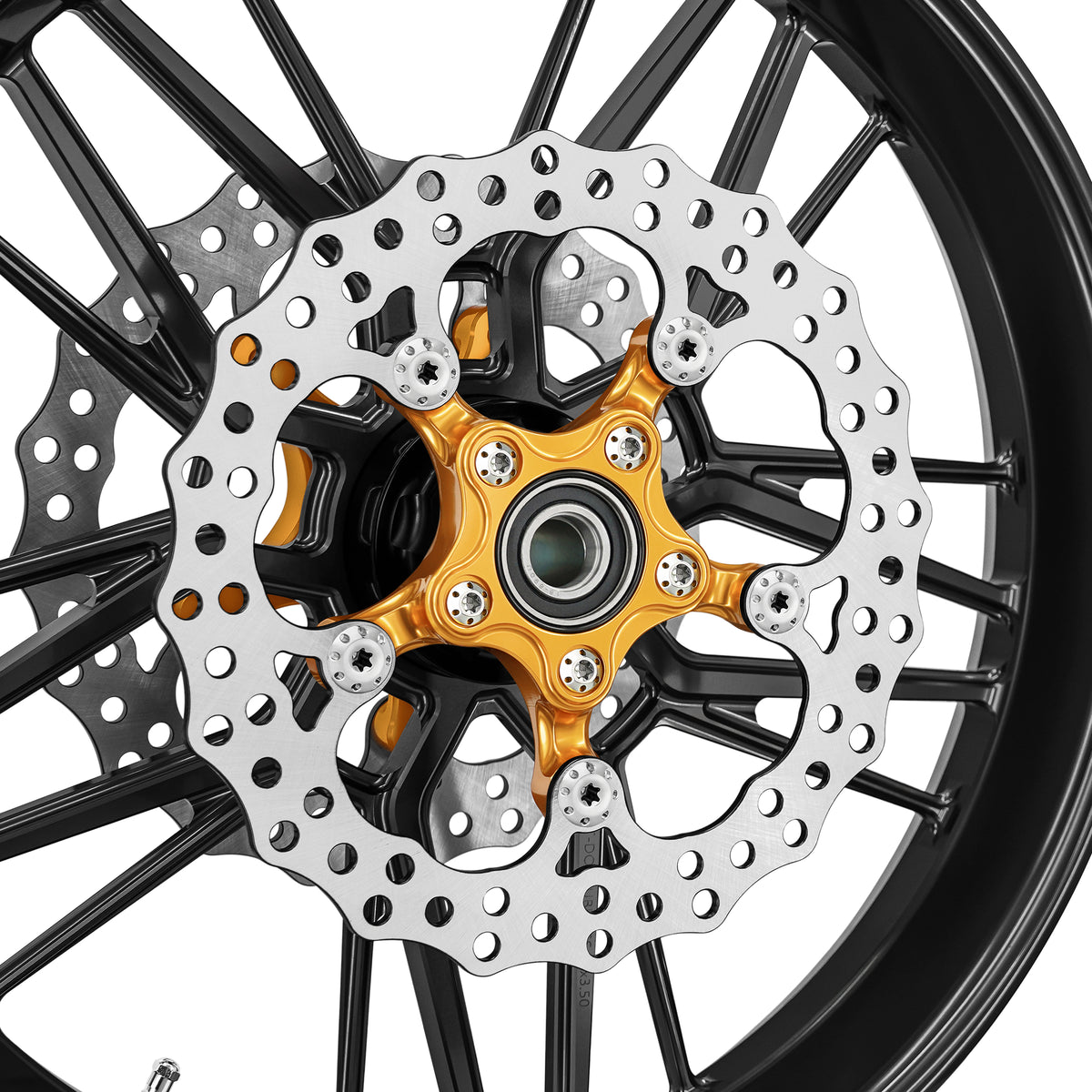 Spider Brake Rotor, Gold – ArlenNess