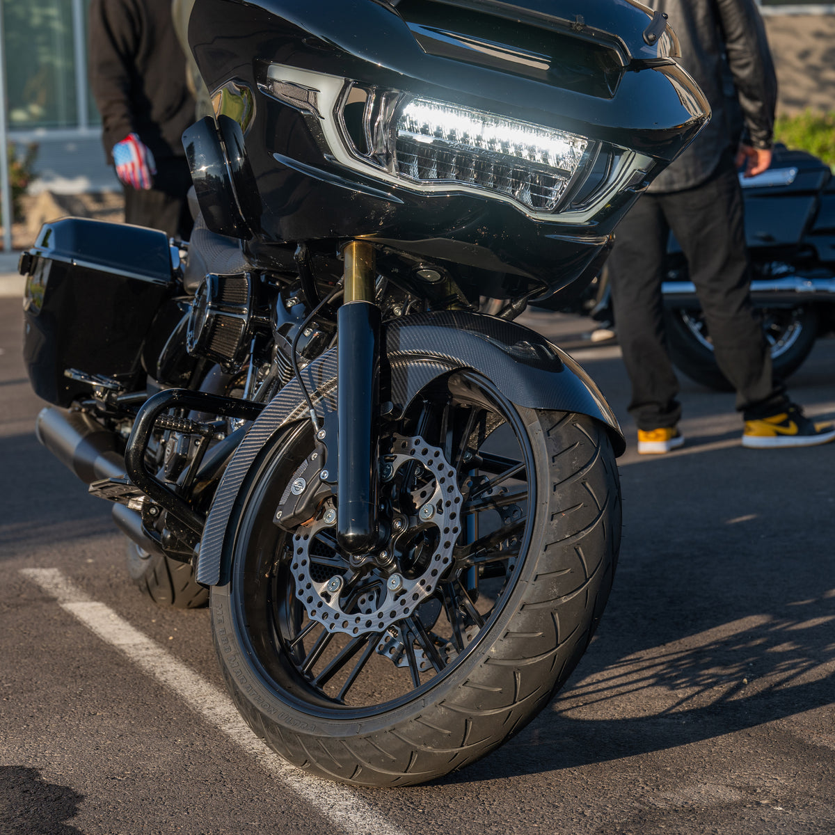 Carbon Fiber Rapper Front Fenders, Fat 21" – ArlenNess