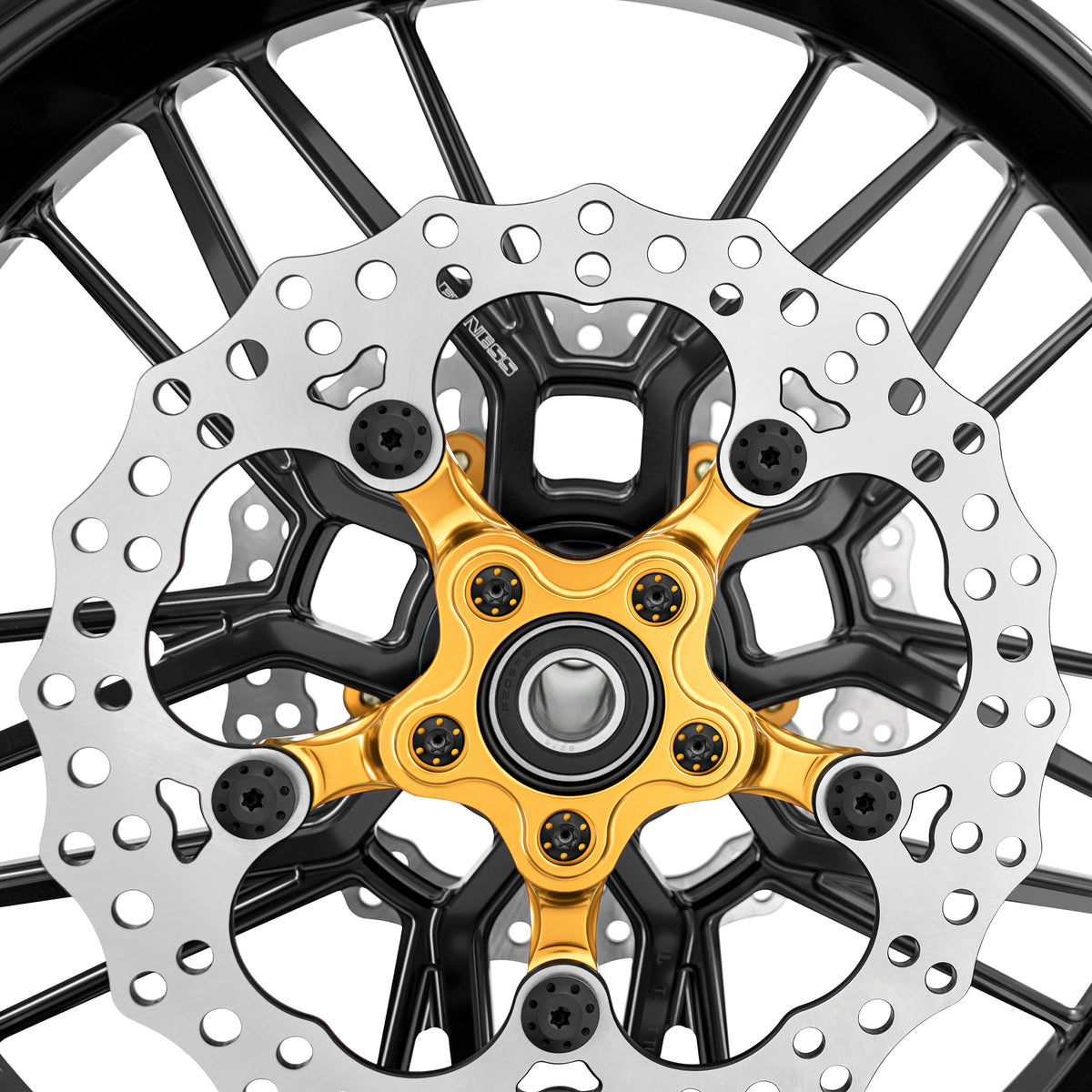 Titanium Floating Rotor Bolts, FLT Touring / Black – ArlenNess