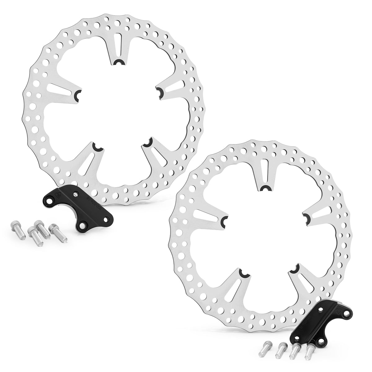 15" Jagged® Big Brake Rotor Kit, V-Rod – ArlenNess