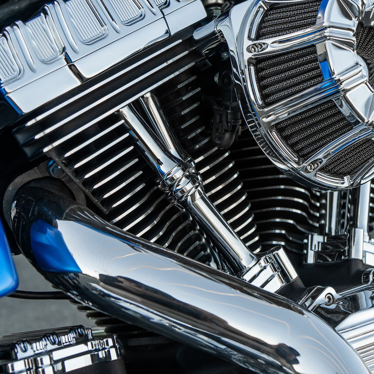 10-Gauge® Pushrod Tube Covers, Chrome – ArlenNess