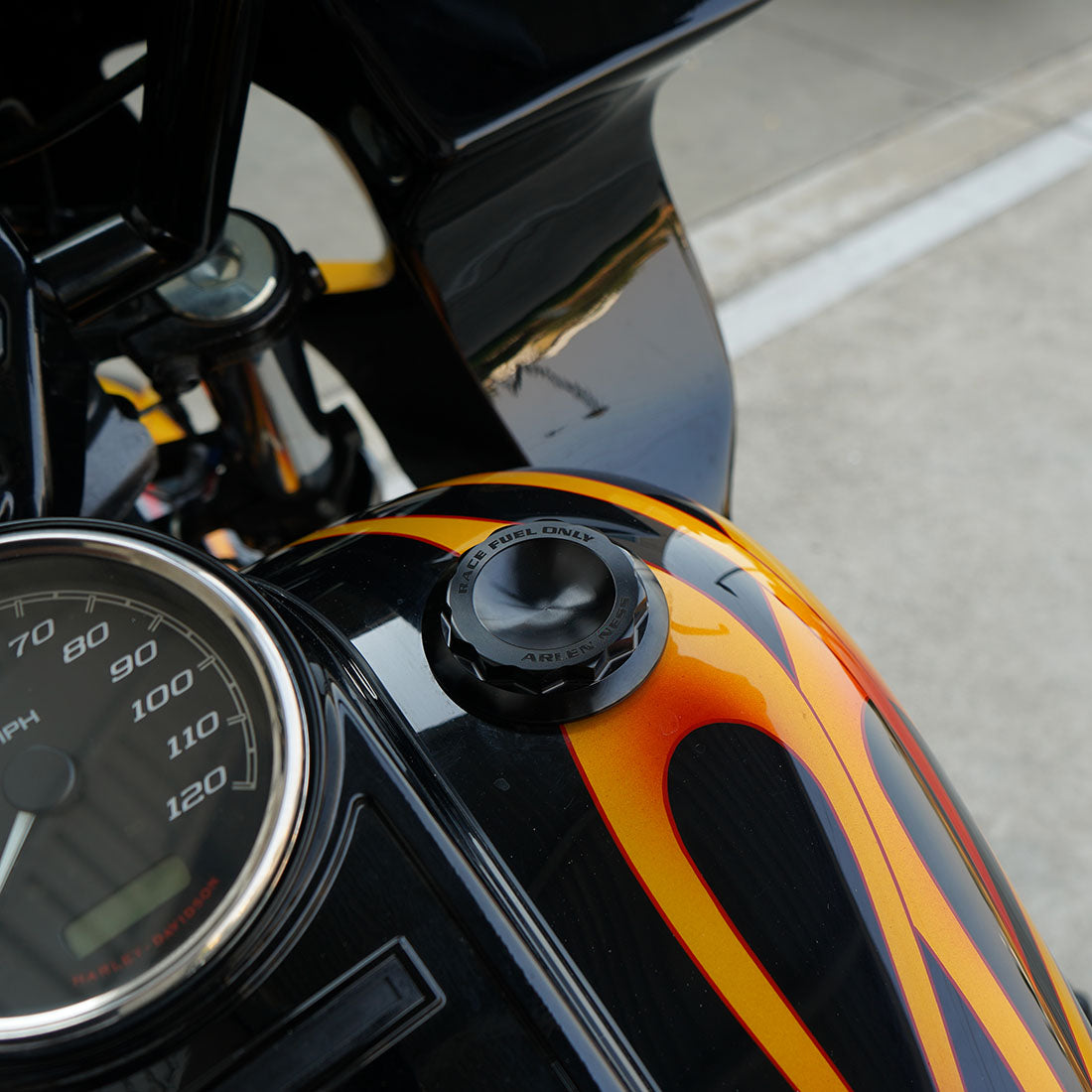 12 Point Gas Cap, Black – ArlenNess
