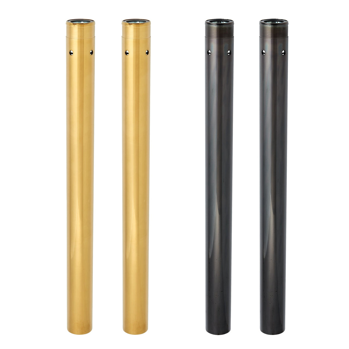 Gold & Black 49mm Fork Tubes, M8 Softail – ArlenNess