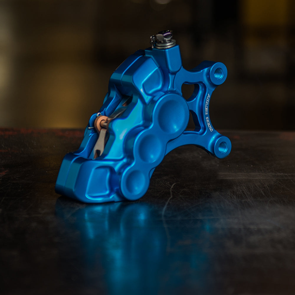 6-Piston Differential Bore Brake Calipers, 14" Blue – ArlenNess