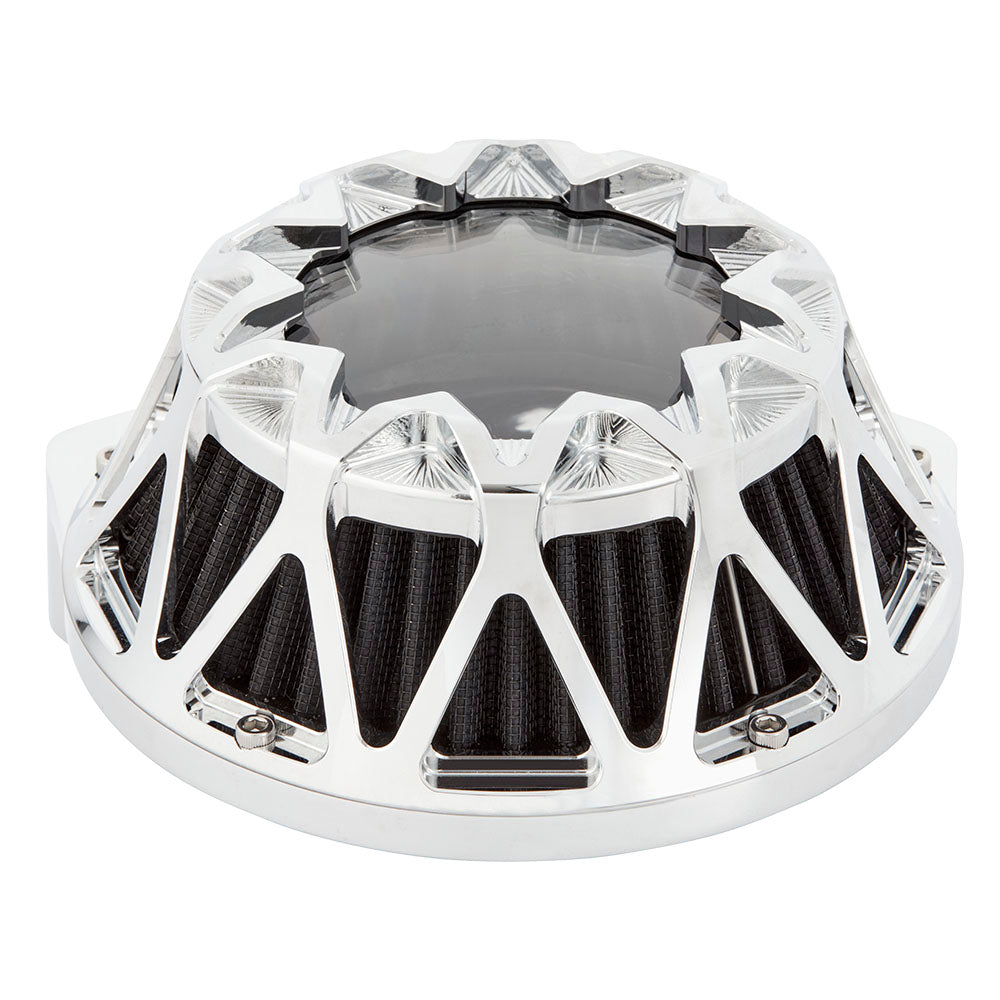 Crossfire Air Cleaner, Chrome – ArlenNess