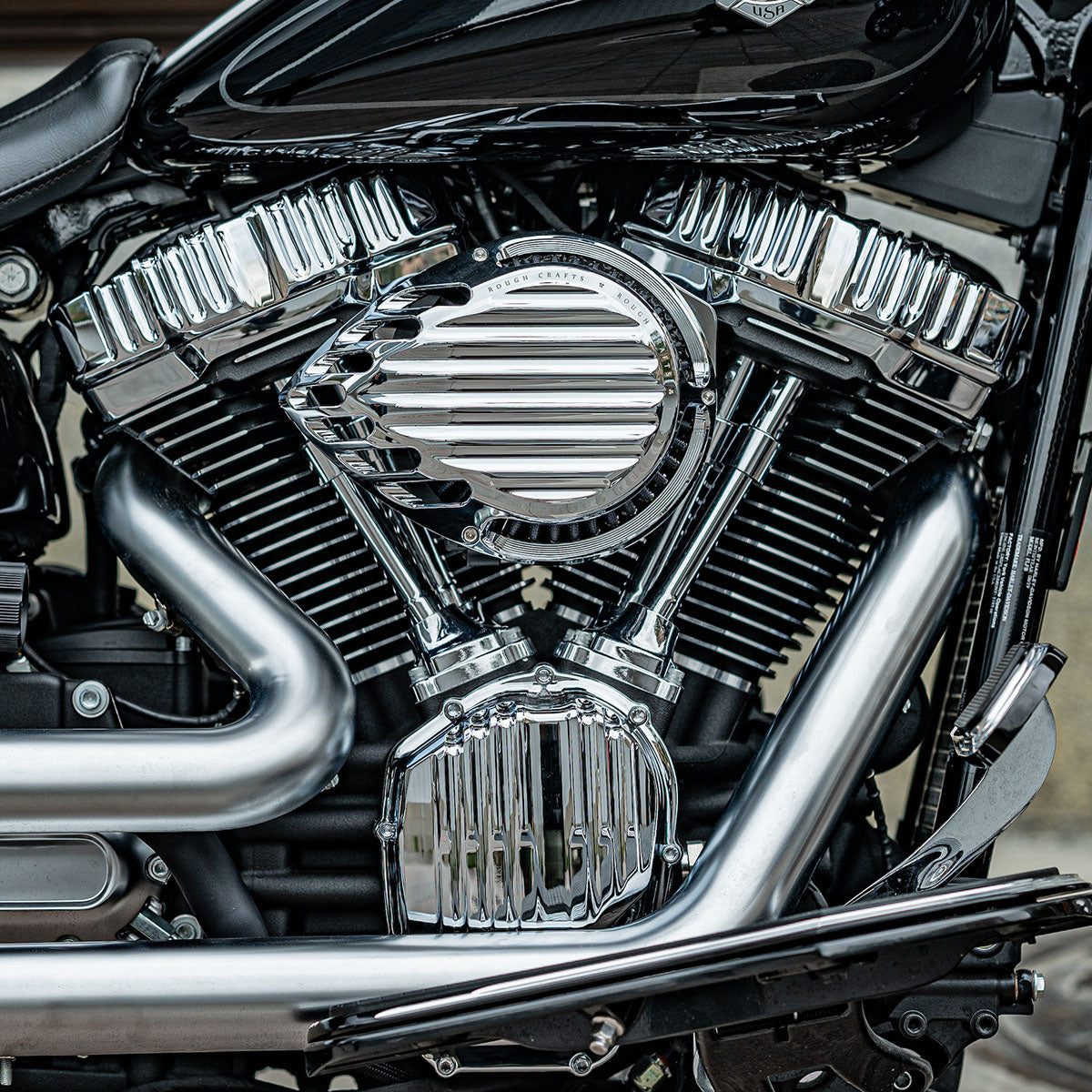 Rough Crafts® M8 Cam Cam Cover, Chrome – ArlenNess