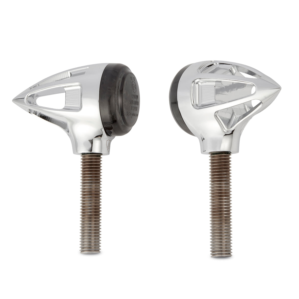 1" Teardrop LED Indicator Lights, Chrome – ArlenNess